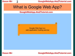 Google Web App | ODP