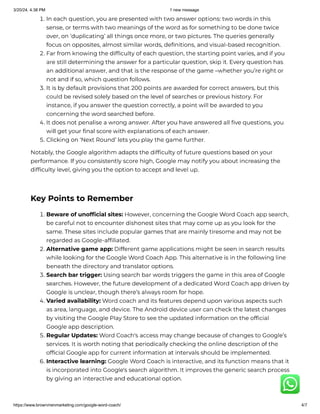 Mastering Google Word Coach: A Comprehensive Guide | PDF