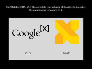 Google x | PPTX