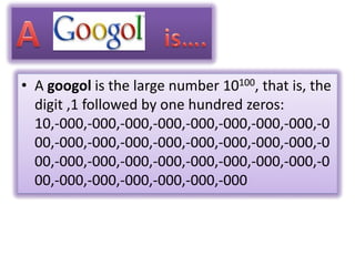 Googol | PPT