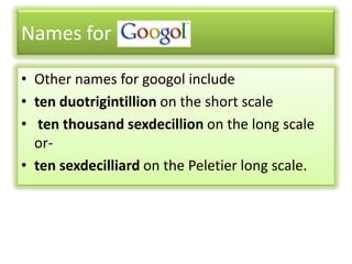 Googol | PPTX