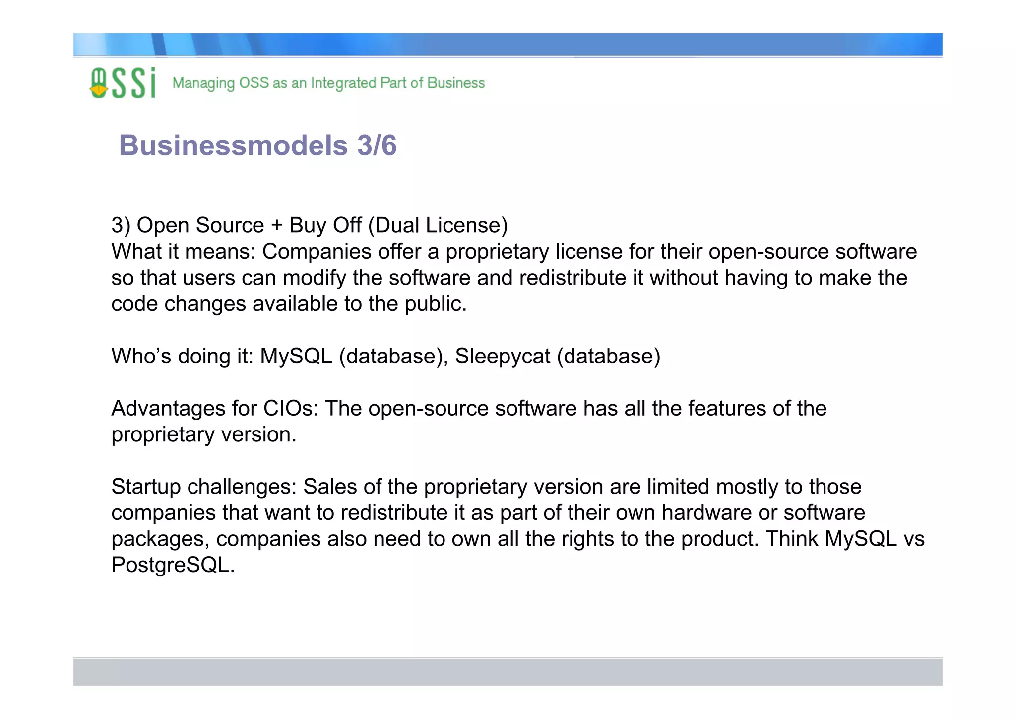 Mikko Puhakka: Open Source Business Models | PDF