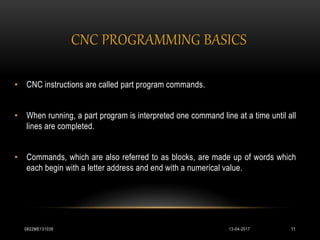COMPUTER NUMERICAL CONTROL MACHINE | PPTX