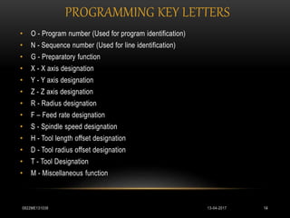 COMPUTER NUMERICAL CONTROL MACHINE | PPTX