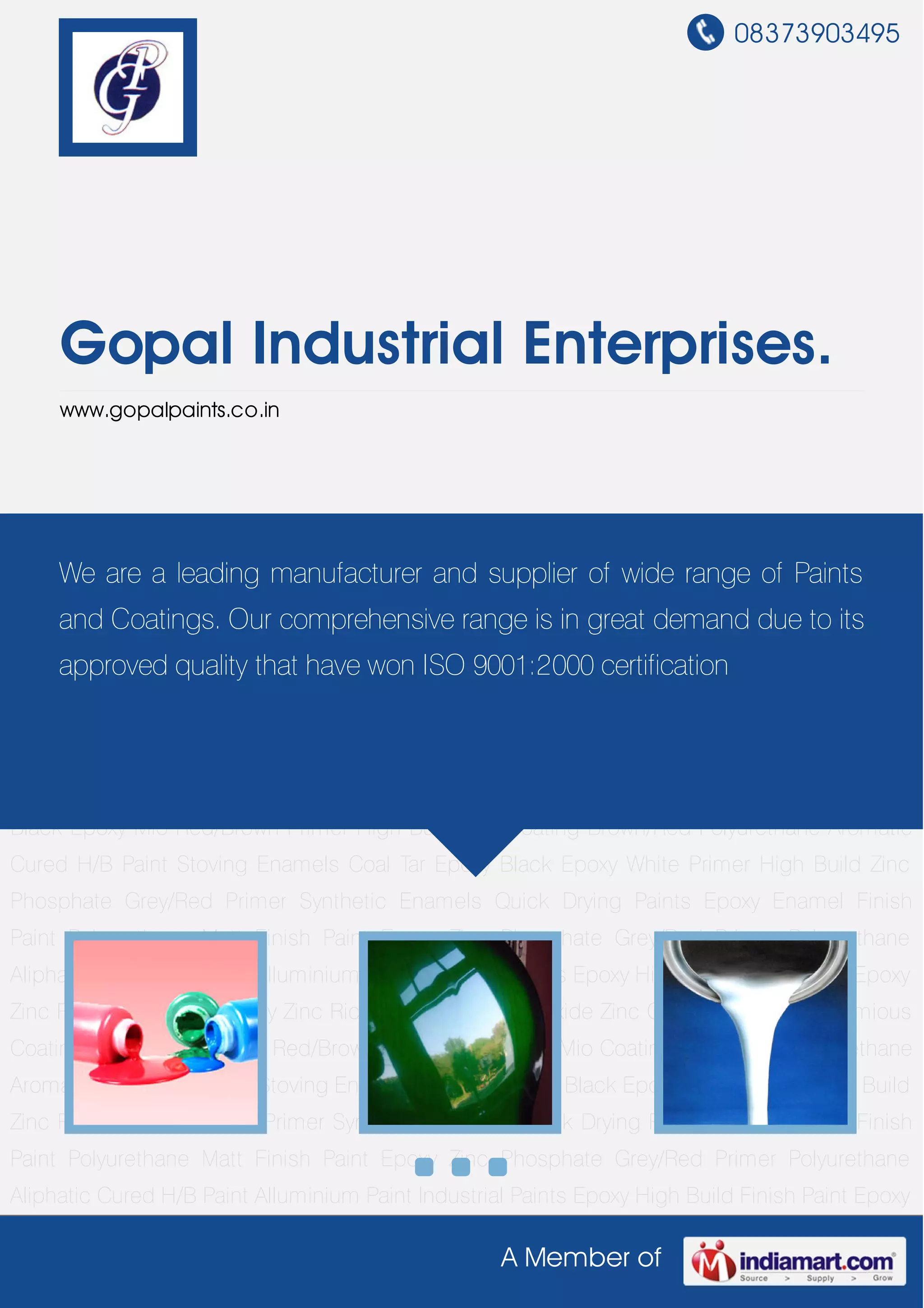 Gopal industrial-enterprises | PDF