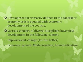 theories in rural development and planning | PPTX