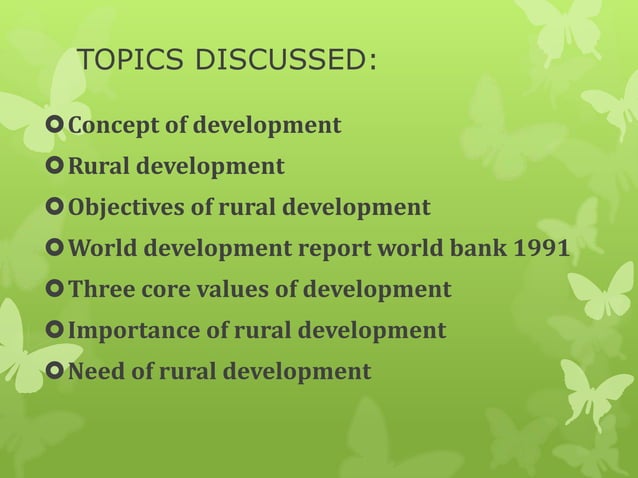theories in rural development and planning | PPTX | Debated Sensitive ...