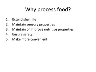 Application of high hydrostatic pressure | PPT