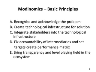 Gopal krishna agarwal ppt on ModiNomics | PPT | Free Download
