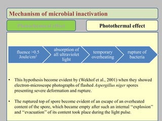 Pulsed light technology in food processing | PPTX