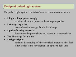 Pulsed light technology in food processing | PPTX