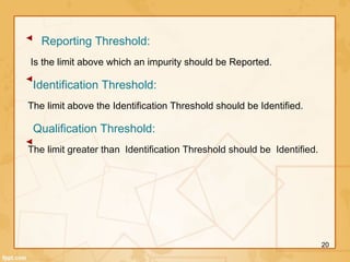 ICH Q3Impurities | PPT