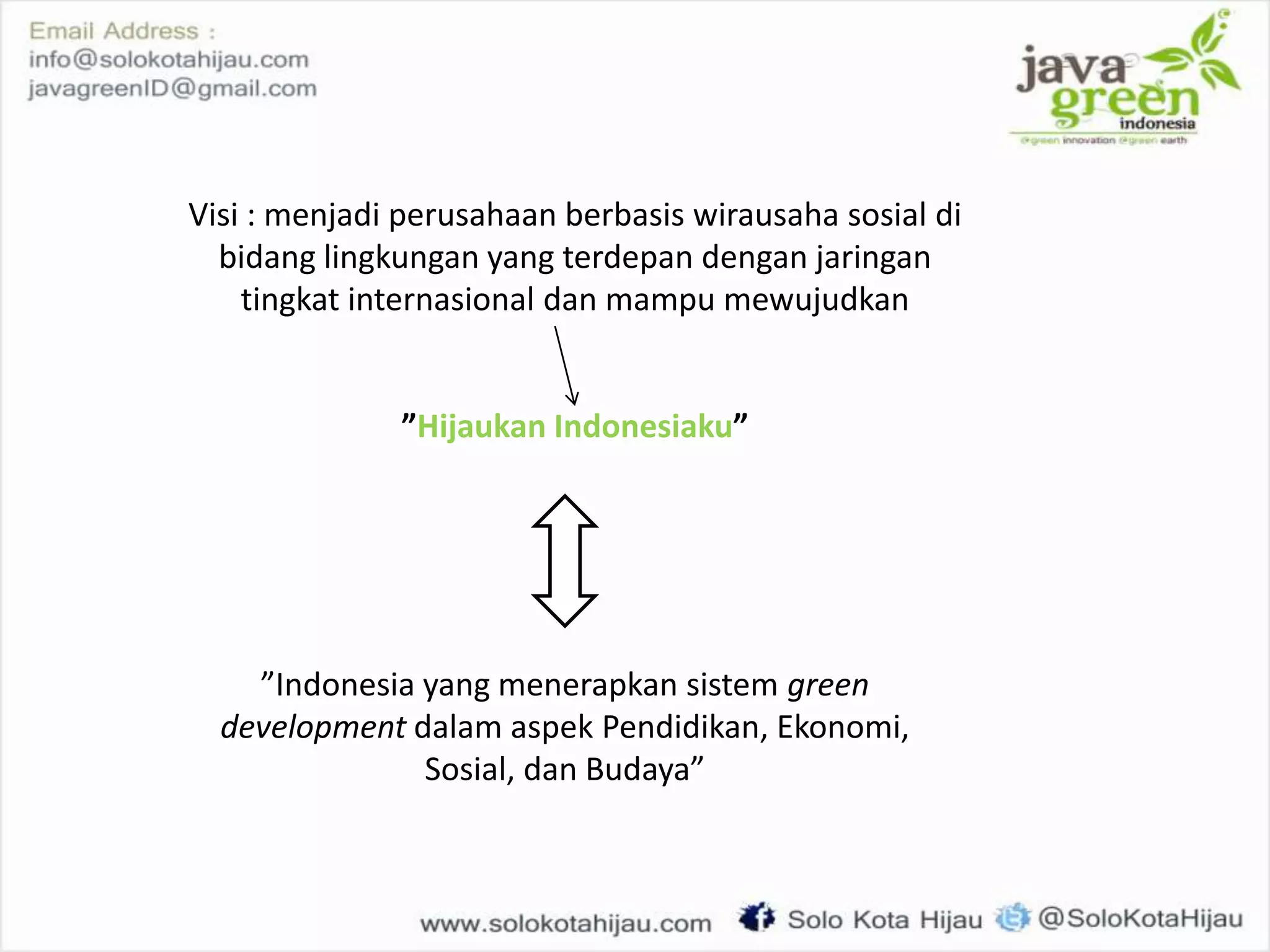 Go paperless campaign presentation (Java Green Indonesia) | PPTX