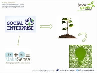Go paperless campaign presentation (Java Green Indonesia) | PPT