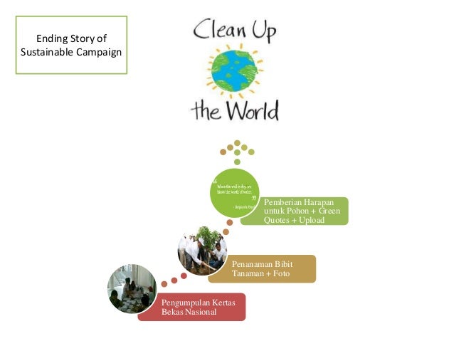 Go paperless campaign presentation (Java Green Indonesia)