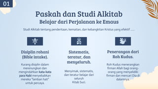GoPaskah! Studi Alkitab/PA dan Storytelling | PDF