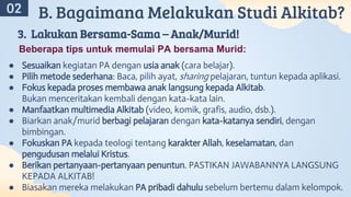 GoPaskah! Studi Alkitab/PA dan Storytelling | PDF