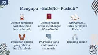 GoPaskah! Studi Alkitab/PA dan Storytelling | PDF