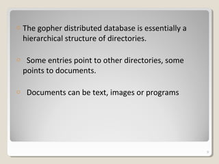 Gopher Protocol | PPT
