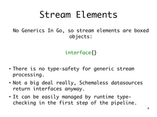 Stream Processing In Go | PPT