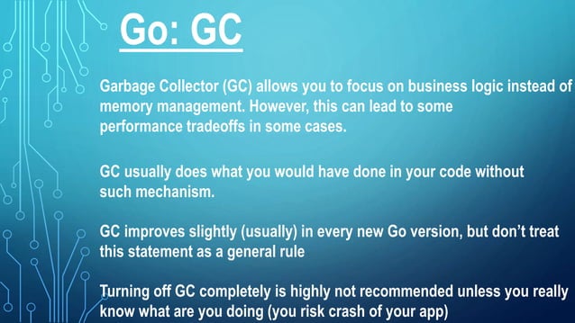 Gopher in performance_tales_ms_go_cracow | PPT