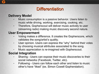 Gopherscout Pitch Deck | PPT