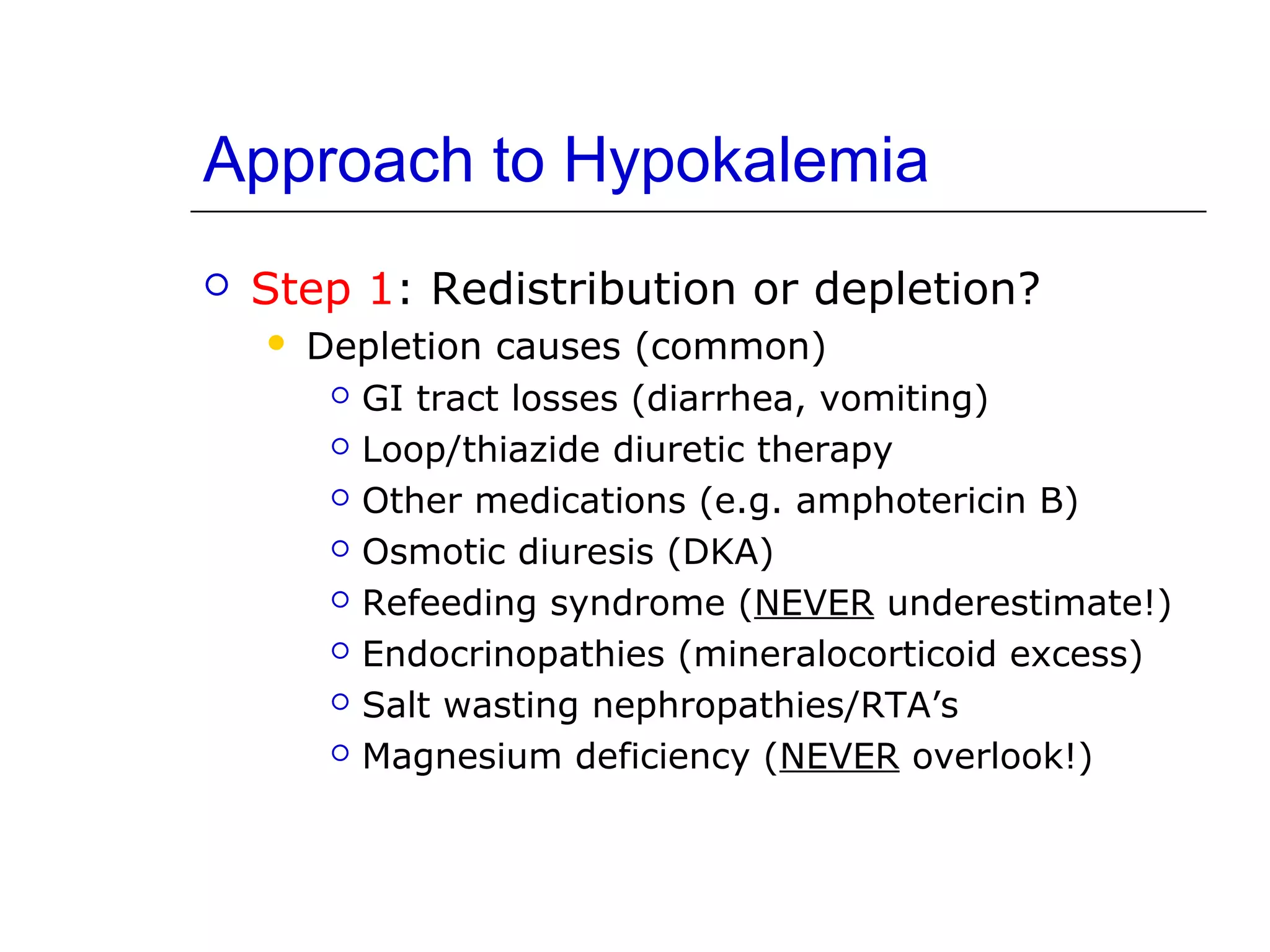 Gopichand hypokalemia final | PPT