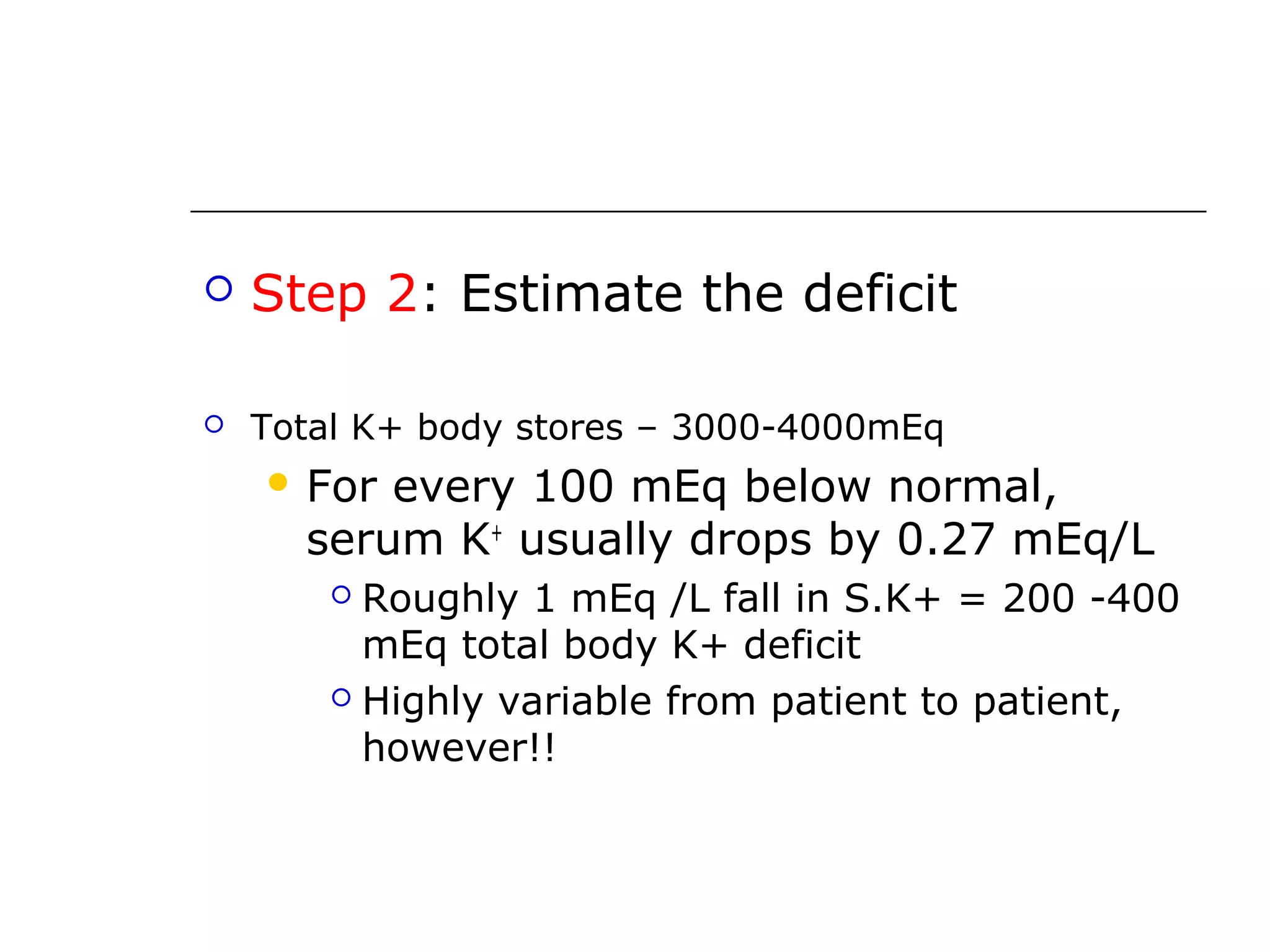 Gopichand hypokalemia final | PPT