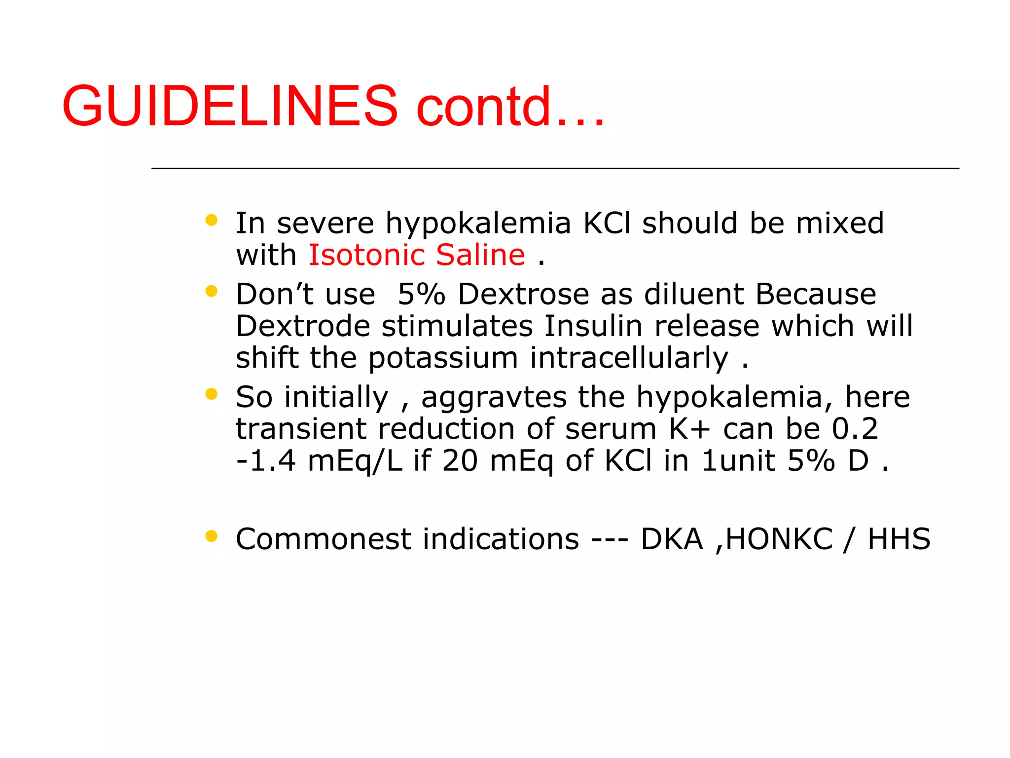 Gopichand hypokalemia final | PPT