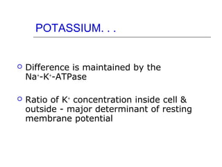 Gopichand hypokalemia final | PPT