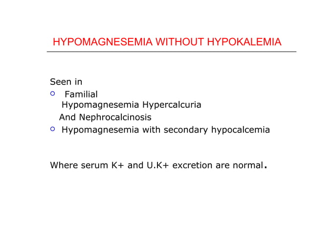 Gopichand hypokalemia final | PPT