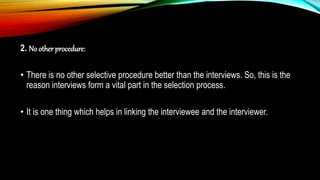 Interview and its types | PPTX | Resume Writing and Advice | Job Search