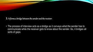 Interview and its types | PPTX