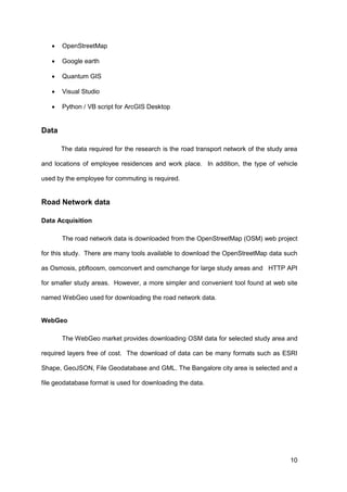 Gopi GIS Masters Project Report | PDF