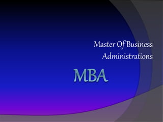 ppt abt mba | PPTX