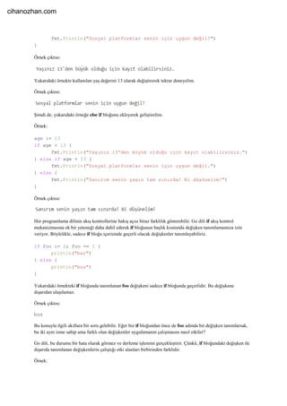 Golang Book - Go Programlama Dili Temelleri | PDF