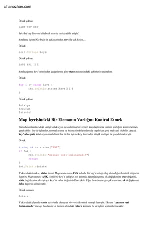 Golang Book - Go Programlama Dili Temelleri | PDF