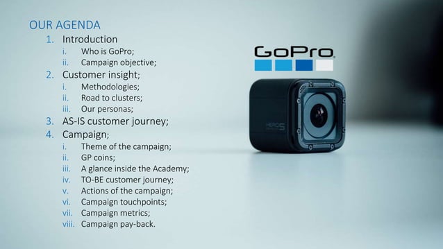 GoPro - Multichannel Customer Strategy Project - final presentation ...