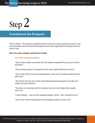 Go Pro Recruiting Scripts | PDF