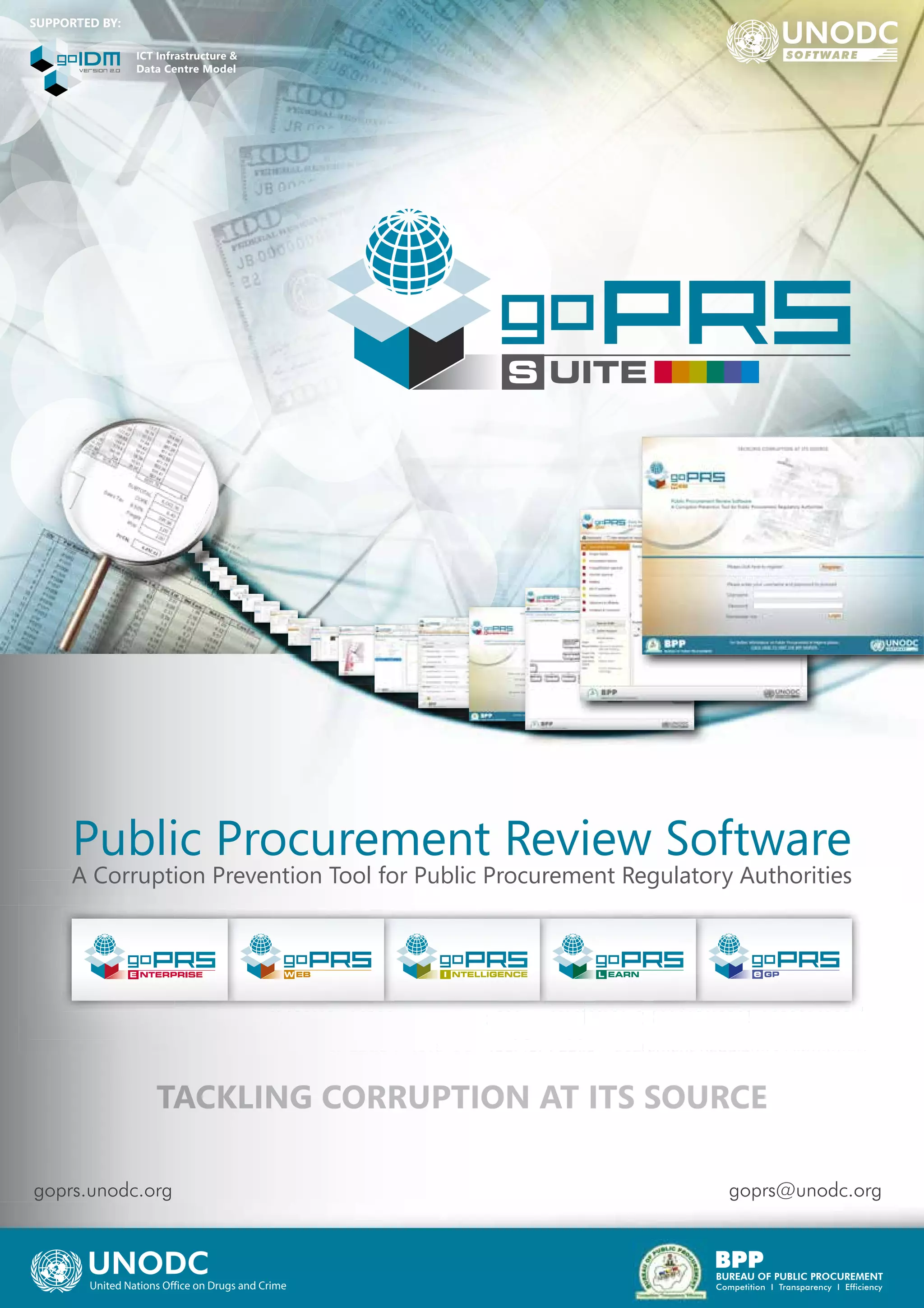 goPRS Suite - Preventing Public Procurement Corruption - Prevenir la ...