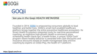 GOQii | PDF
