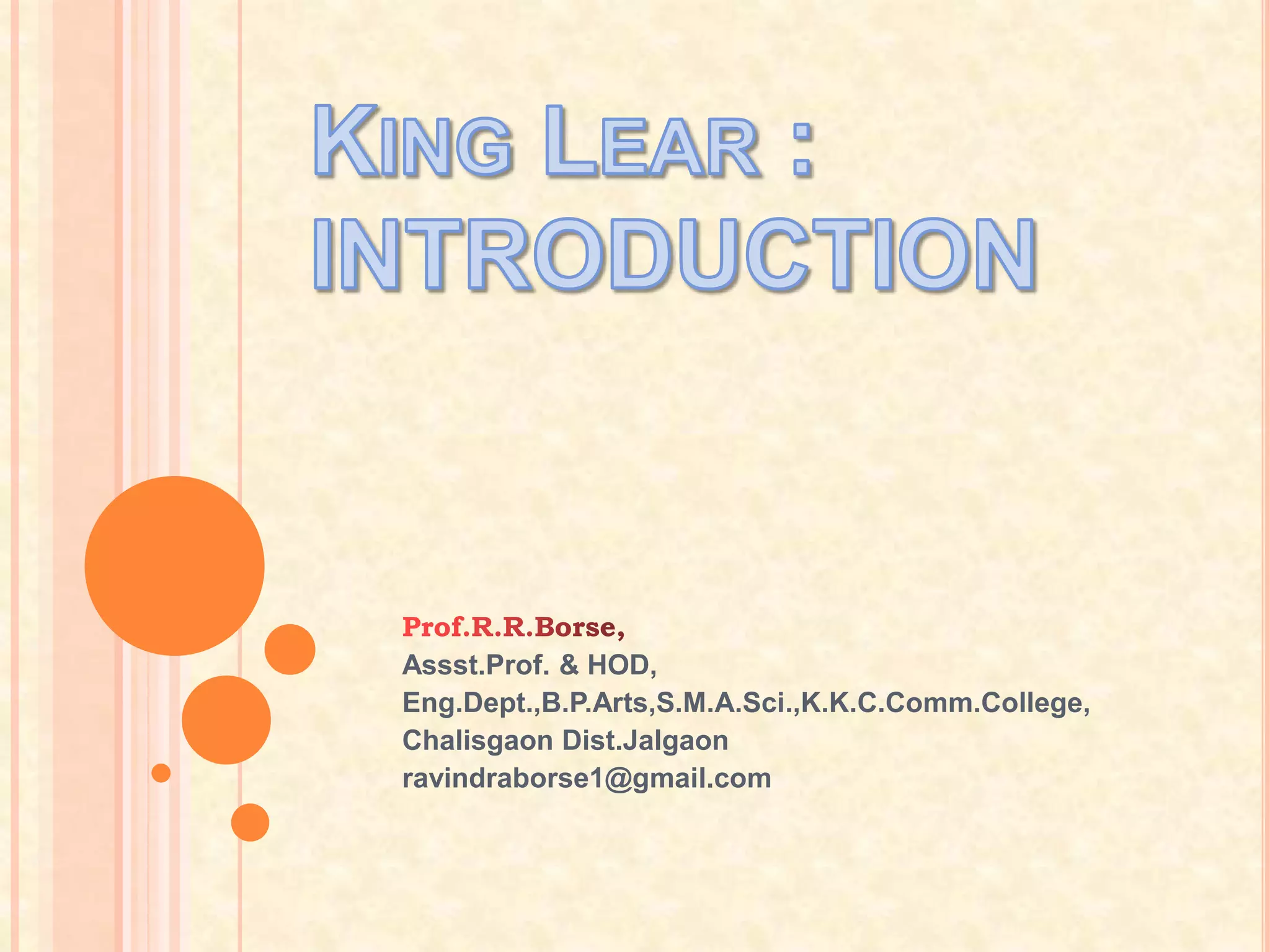 King Lear | PPT