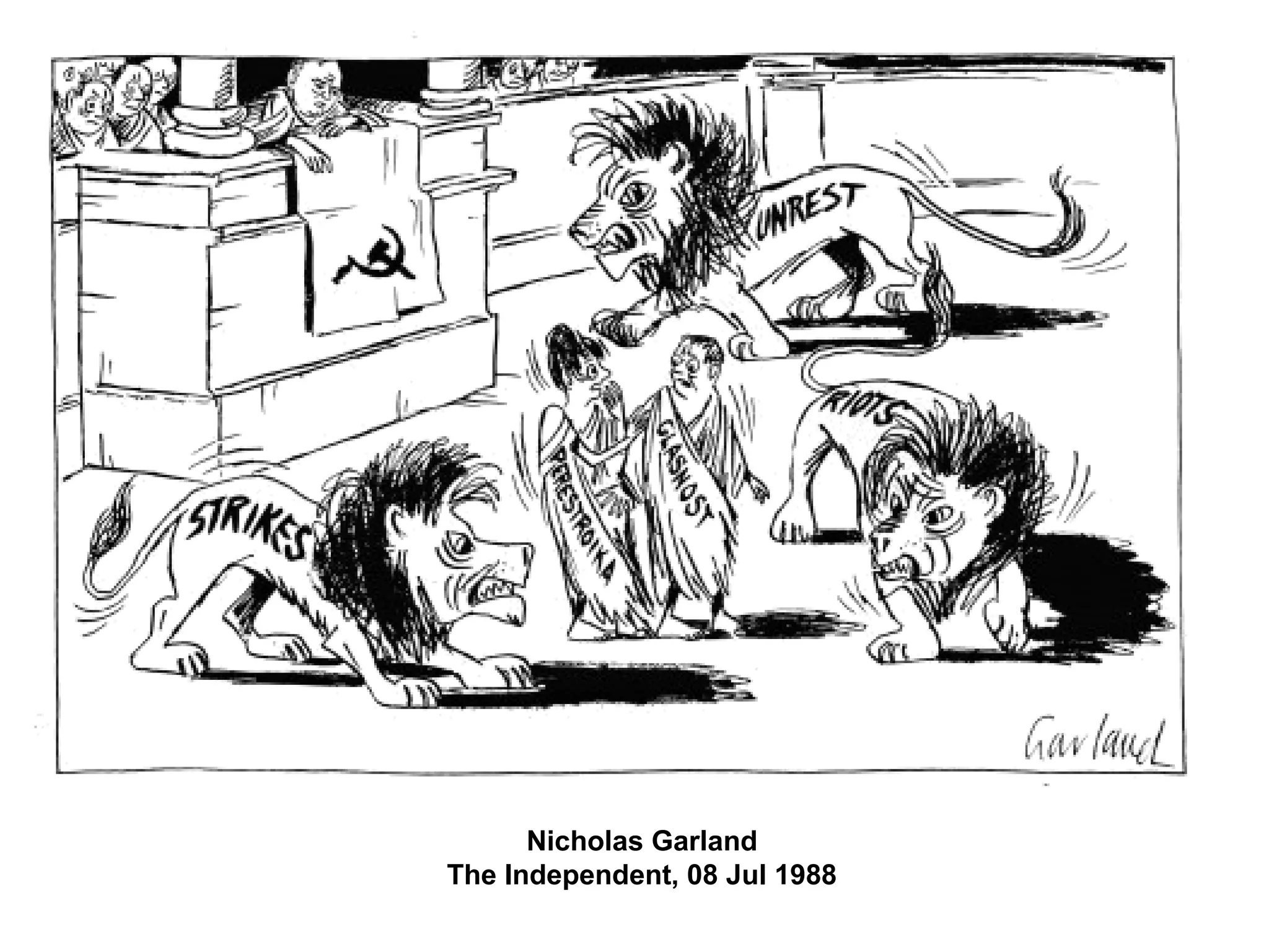 50 Cartoons: Gorbachev | PPT