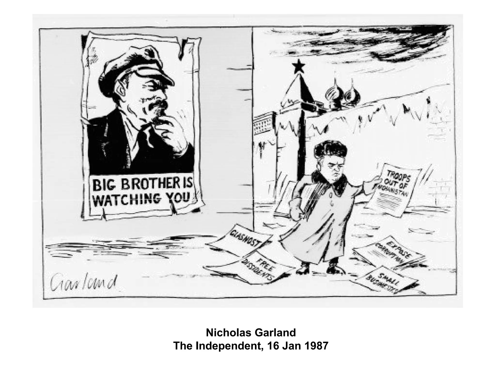 50 Cartoons: Gorbachev | PPT