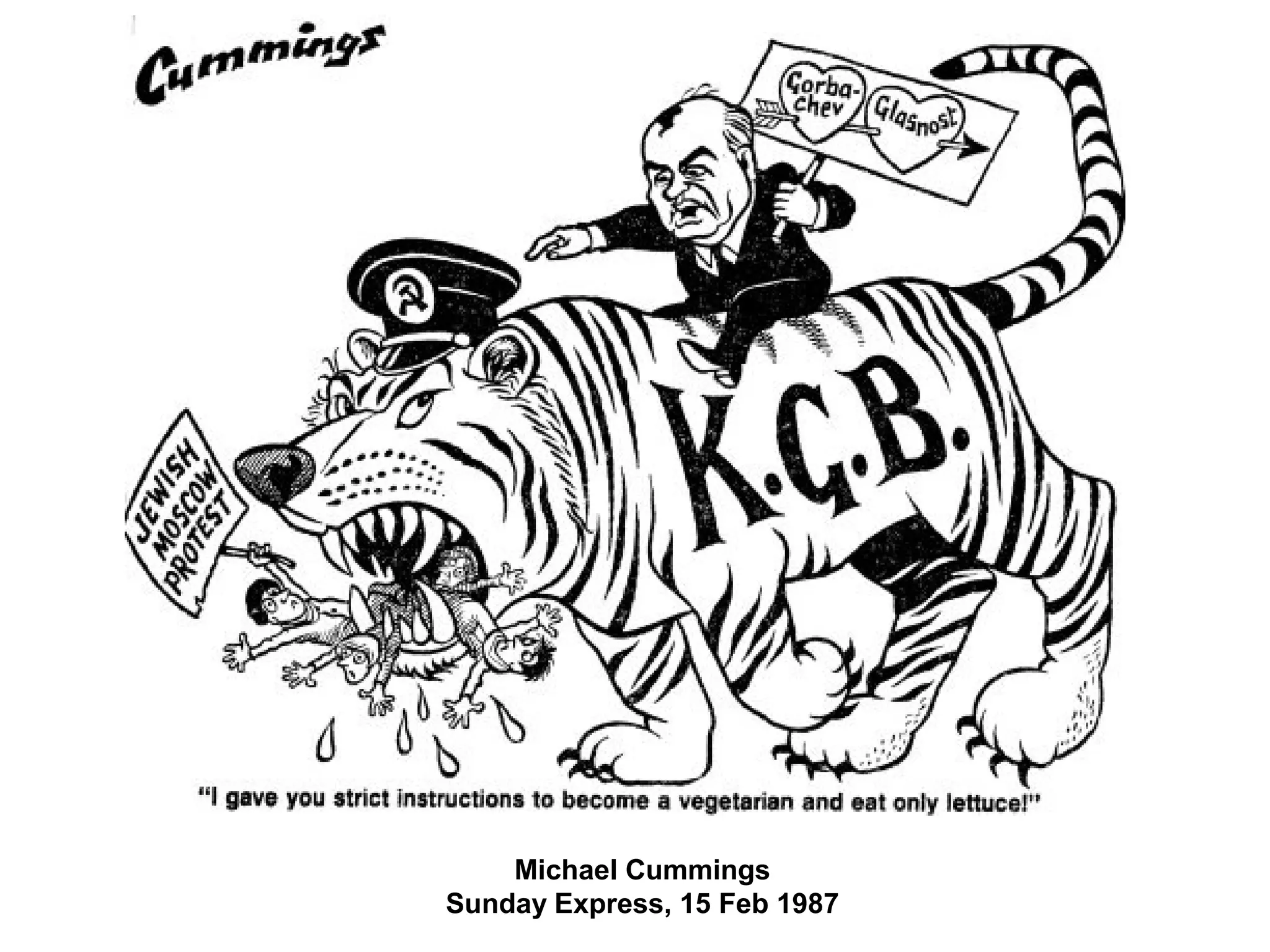 50 Cartoons: Gorbachev | PPT