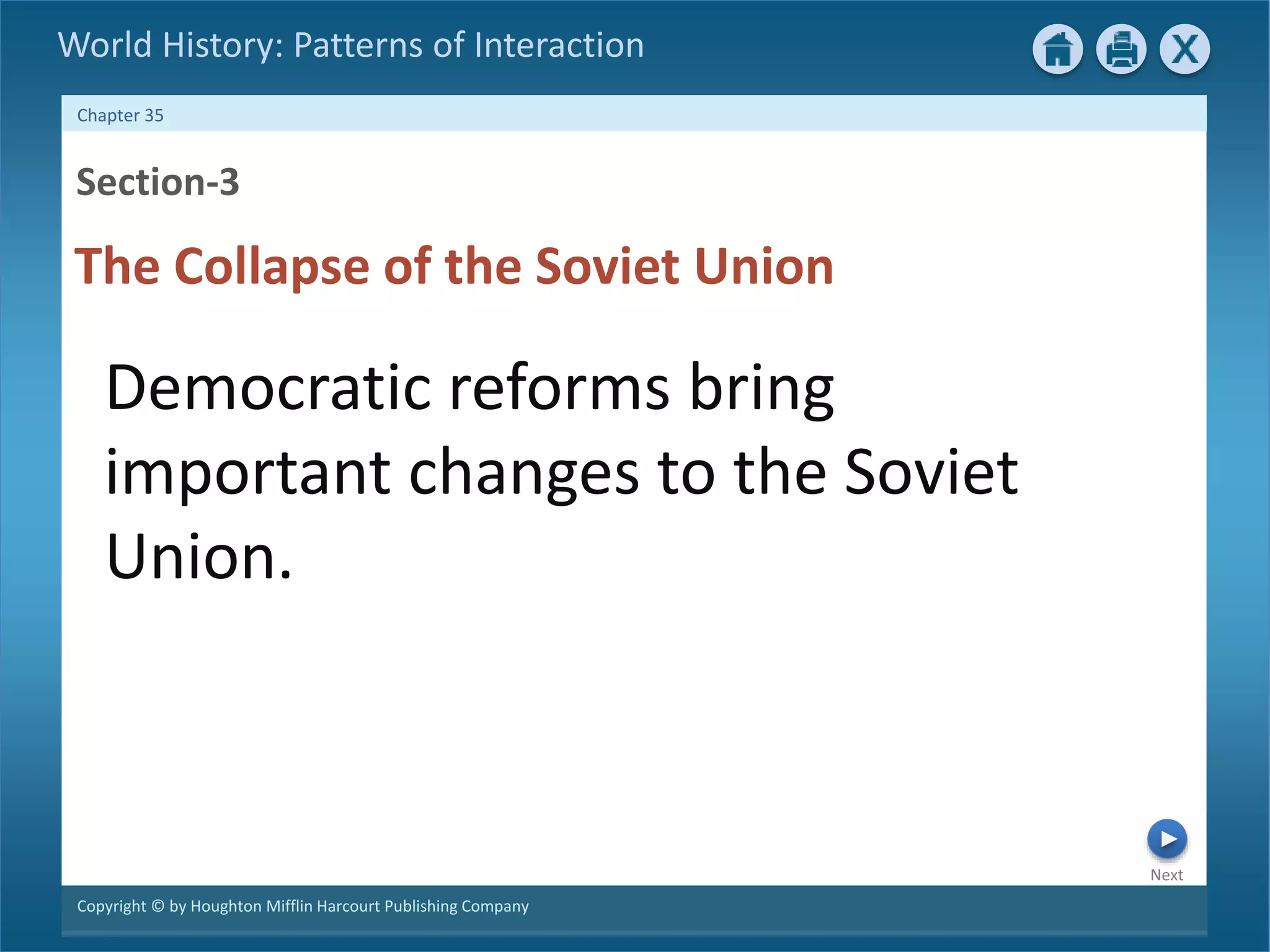 Gorbachev Moves Towards Democracy and Collapse of the Soviet Union | PPTX