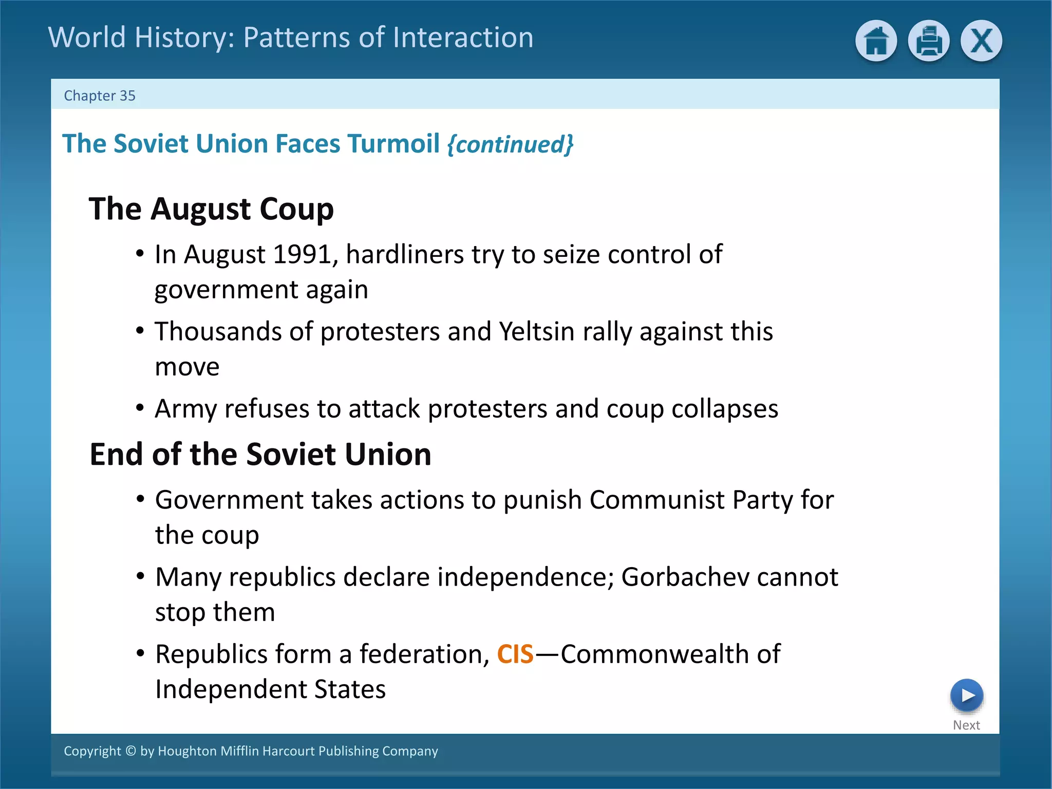 Gorbachev Moves Towards Democracy and Collapse of the Soviet Union | PPTX