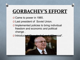 Gorbachevs economic-and-political-reforms-and-the-disintegration | PPTX ...