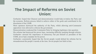 Gorbachev's gamble: Soviet Foreign Policy and the End of the Cold War.pptx