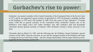 Gorbachev's gamble: Soviet Foreign Policy and the End of the Cold War.pptx